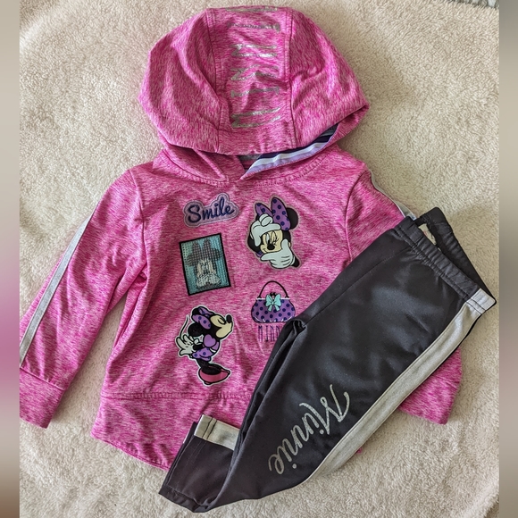 Disney | Matching Sets | Disney Junior 2t Minnie Track Suit W Cute ...